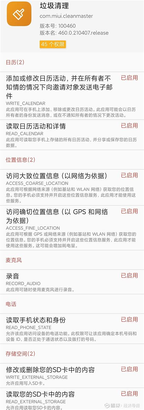 玩游戏要读取通讯录 垃圾清理要定位！app，你要这么多权限干啥？ 经济导报记者 刘勇 种种迹象表明，app过度索权的行为即将被终结。 国家网信