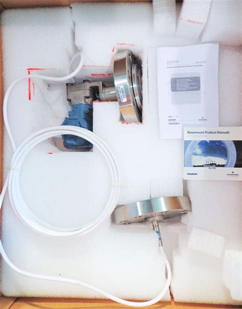 Rosemount 3051 Smart Transmitter W 3 Flange 3051cd2a22a1as2e5cn