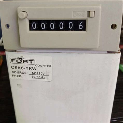 Jual Fort Counter Analog Csk4 Ykw Csk6 Ykw Di Seller Dtech Official