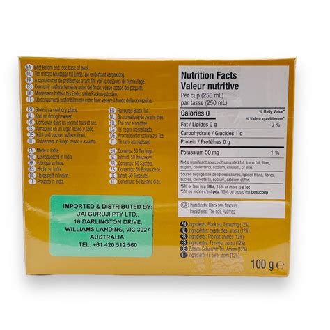 Tata Tea Ginger Adrak Flavour 50 Tea Bags India At Home
