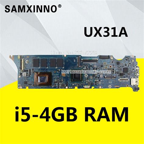 UX31A for ASUS UX31A UX31A2 Laptop motherboard UX31A i5 3317U Processor ...