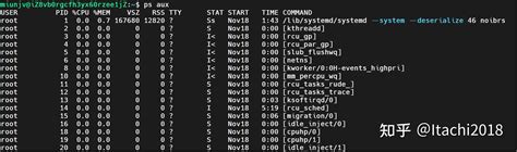 较为平滑的 Linux Ps 命令入门 知乎
