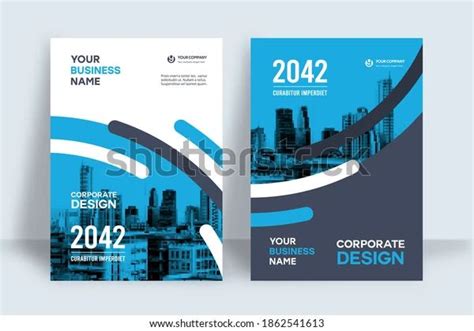 A4의 기업 장부 표지 디자인 템플릿 스톡 벡터로열티 프리 1862541613 Shutterstock Book