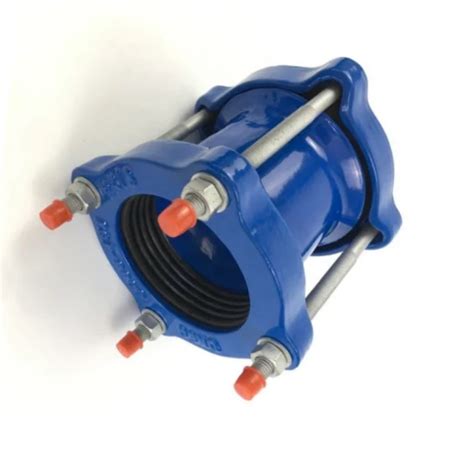 Ductile Iron Universal Coupling Fitting Flange Adaptor For Pvc Hdpe