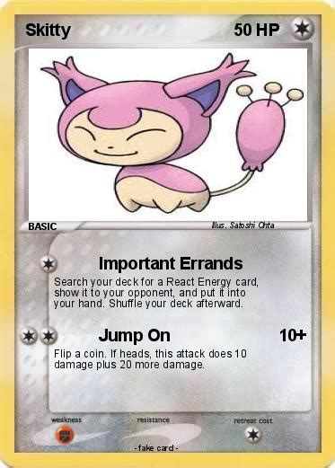 Pokémon Skitty 43 43 Important Errands My Pokemon Card