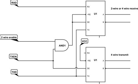 Communication Rs 485 4 Wire To 2 Wire Converter Electrical