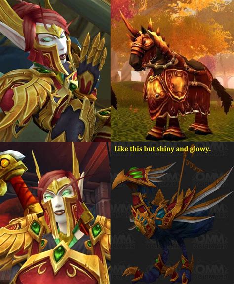 Human Paladin Mount