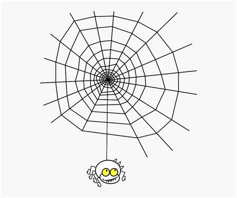 cartoon spider bug web cute halloween insect spiderweb on
