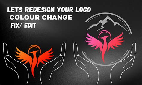 fix redesign revamp edit recreate modify your current logo by sera