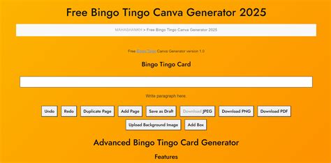 Bingo Tingo Canva Best Place To Generate In 2024 MAHASHANKH