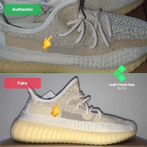 How To Spot Fake Yeezy Boost 350 V2 Natural Real Vs Fake Yeezy