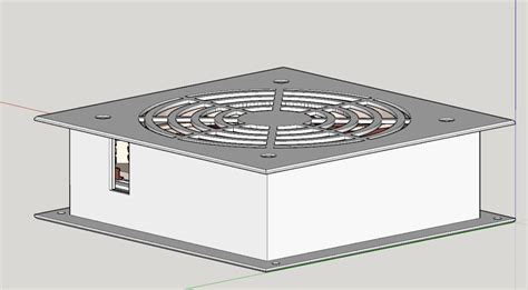 Noctua Nf A14 Lack Table Enclosure Housing By Kevincefalu Download
