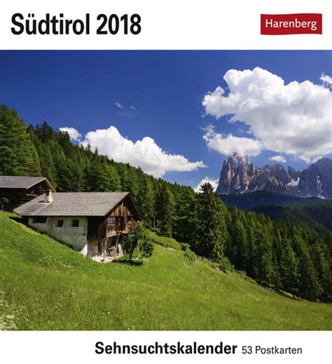 Kalender Harenberg Verlag Südtirol 2018