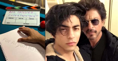Shah Rukh Khans Son Aryan Khan Announces His Debut Directorial Project