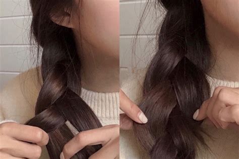 秋冬適合帽子的綁髮教學半紮髮超溫柔顯瘦雙辮子編髮減齡這款中短髮也能綁 BEAUTY美人圈