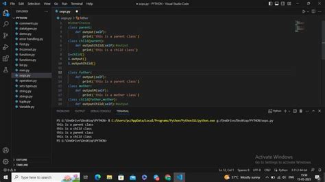 Reddy Mouli On Linkedin Task 31 Practice Inheritance Polymorphism Encapsulation Data