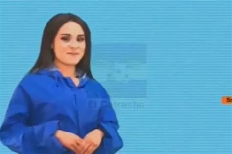 Weather Girl Raises The Temperature By Opening Her Coat To Reveal A