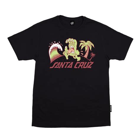 Camiseta Santa Cruz Beach Bum Hand