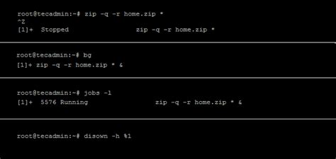 How To Close Terminal Without Killing Running Processes On Linux Tecadmin