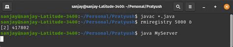 Running Java RMI Application Naukri Code 360