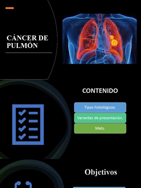 Cáncer de Pulmón. | PDF | Cáncer de pulmón | Adenocarcinoma