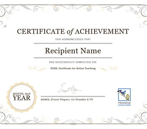 Esol Certificate Buy Esol Certificate Online Esol Certificate For Sale