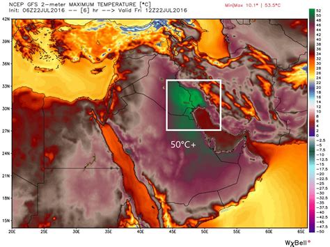 Last Week Kuwait And The City Of Basra In Iraq Sweltered In 54c Heat