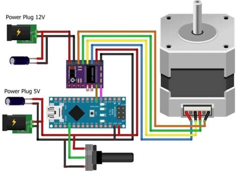 How To Control Stepper Motor With Drv8825 Driver And Arduino