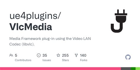 Github Ue Plugins Vlcmedia Media Framework Plug In Using The Video Lan Codec Libvlc