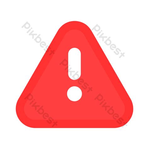 Danger Sign Vector Flat Icon Png Images Ai Free Download Pikbest