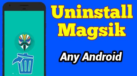 How To Unroot Your Android Phone Uninstall Magisk Root Using TWRP YouTube