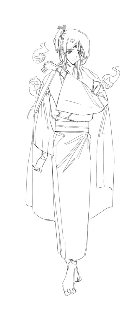 Safebooru 1other Absurdres Androgynous Bandaged Arm Bandages Barefoot