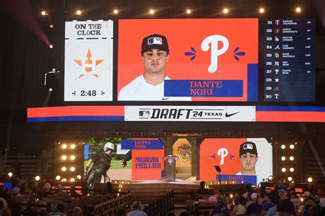 Phillies Select Dante Nori In First Round Of Mlb Draft