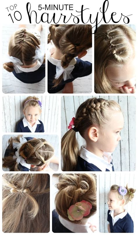 18 Simple And Easy Back To School Hairstyles For Girls We Love Artofit