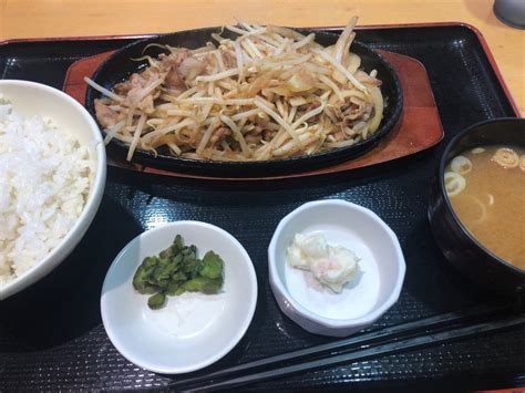 🥵🥵わさびだし🥵🥵 On Twitter 普通の半田屋じゃ見たことない鉄板焼き。 半田屋ハイウェイ食堂 北上金ケ崎下り In 北上市