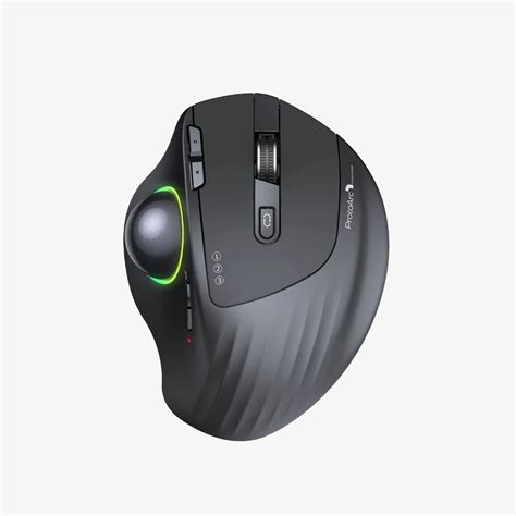 Protoarc Wireless Bluetooth Ergonomic Trackball Mouse Shopee Singapore