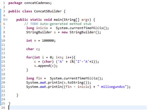 Apuntes Tecnológicos Java C Patrones Desarrollo Móvil Java Concatenar cadenas con Un