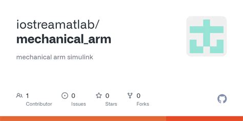 Github Iostreamatlab Mechanical Arm Mechanical Arm Simulink