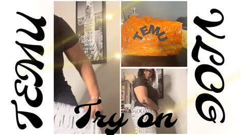 Temu Package Arrived TRY ON VLOG YouTube
