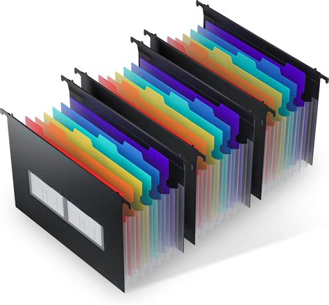 Thinktex Plastic Expanding Hanging File Folders 7 India Ubuy