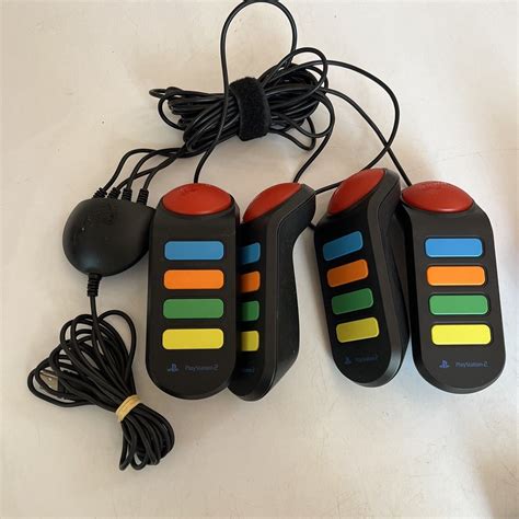 Buzz Controllers For Ps2 And Ps3 Sony Playstation Usb Wired Retro Unit