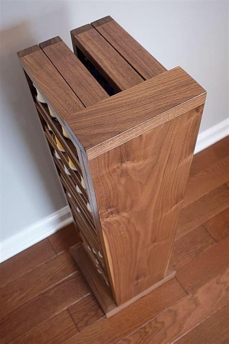 Mobile Folding Sewing Thread Storage Rack Rwoodworking