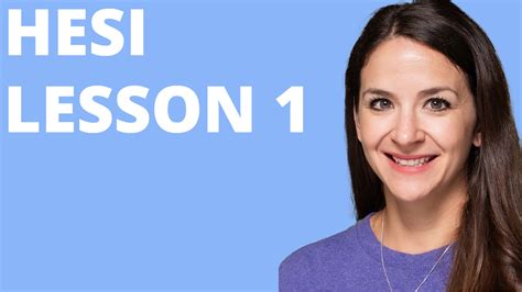 Hesi Lessons All Healthcare Careers