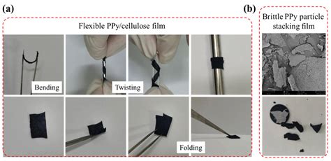 A Free Standing Polymer Polypyrrolecellulose Composite Film Via Spatial Confined Interfacial