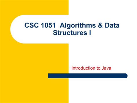 Pdf Csc 1051 Algorithms And Data Structures I Dokumentips