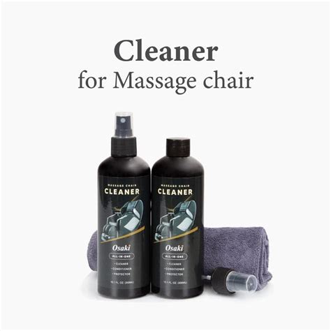 Osaki Massage Chair Cleaner And Chair Cover Bundle Brookstone