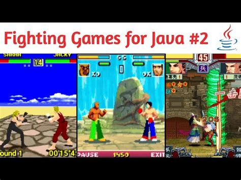 Top Java Fighting Games For Android Part J ME Loader YouTube