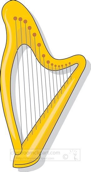 Musical Instruments Clipart Music Instruments Harp