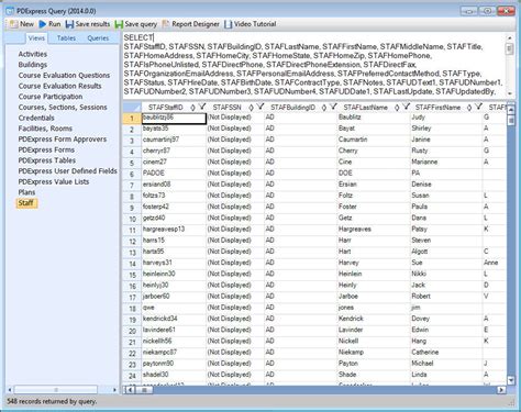 Reporting And Queries Pdexpress®