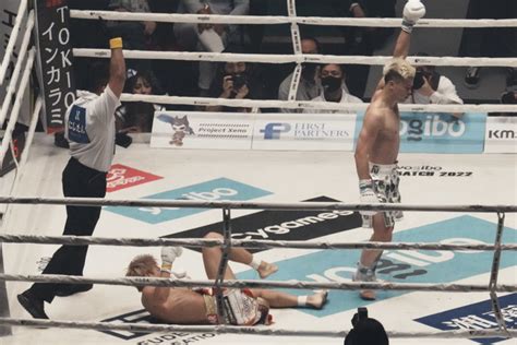 【the Match】武尊に勝利した那須川天心「笑ったらこのパンチが来るとか、癖とかも全部研究していた」 ゴング格闘技